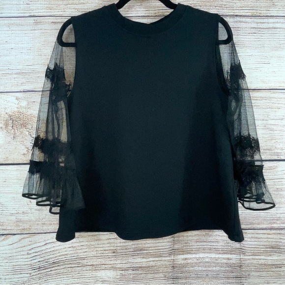 McQ by Alexander McQueen | Tops | Nwt Mcq Black Blouse | Poshmark